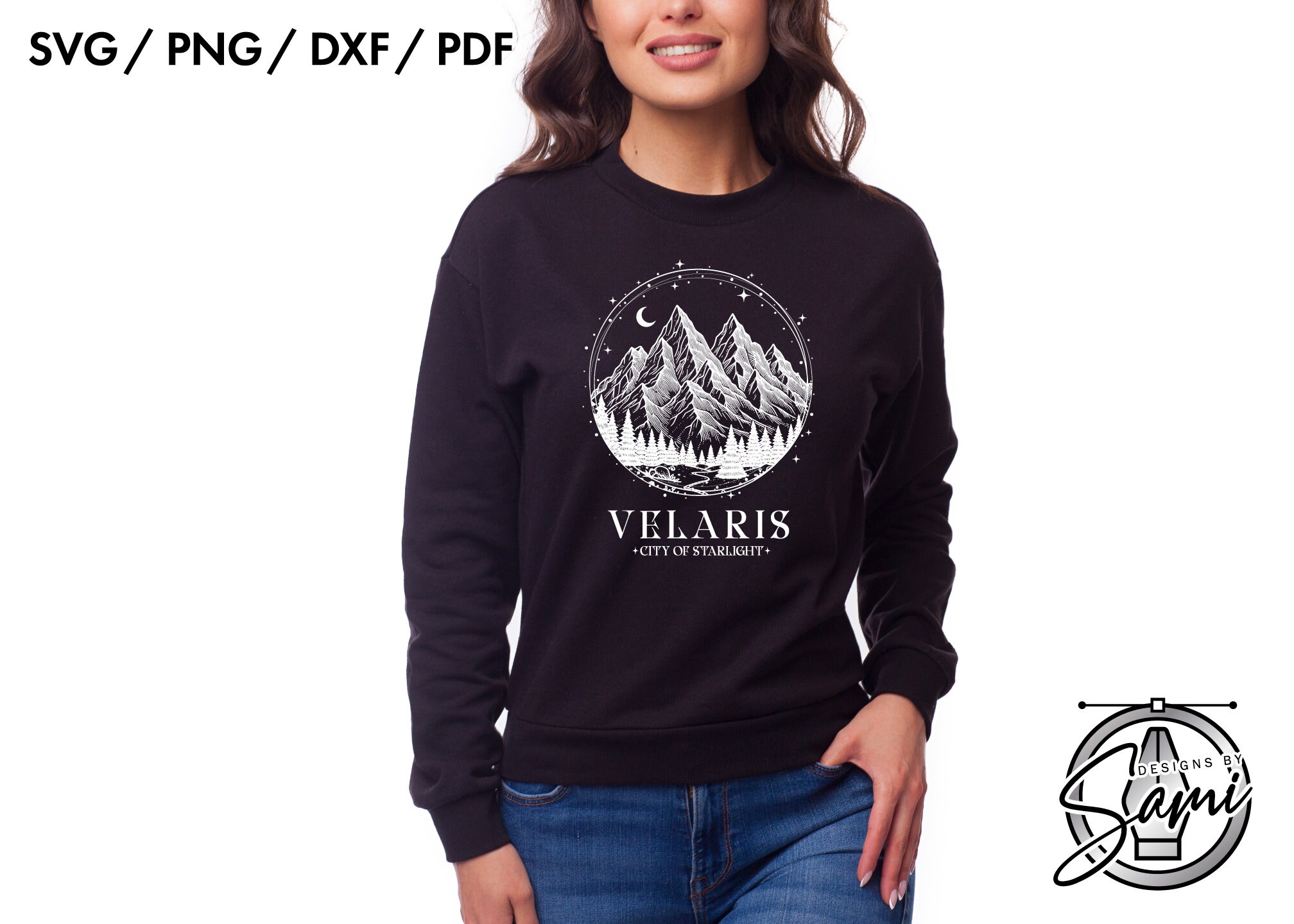 Velaris City of Starlight Svg, Png, Dxf, Pdf| ACOTAR | Sarah J Maas ...