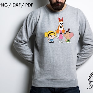 Billy & Mandy Powerpuff Girls Svg, Png. Dxf, Pdf Files | Cartoonnetwork ...