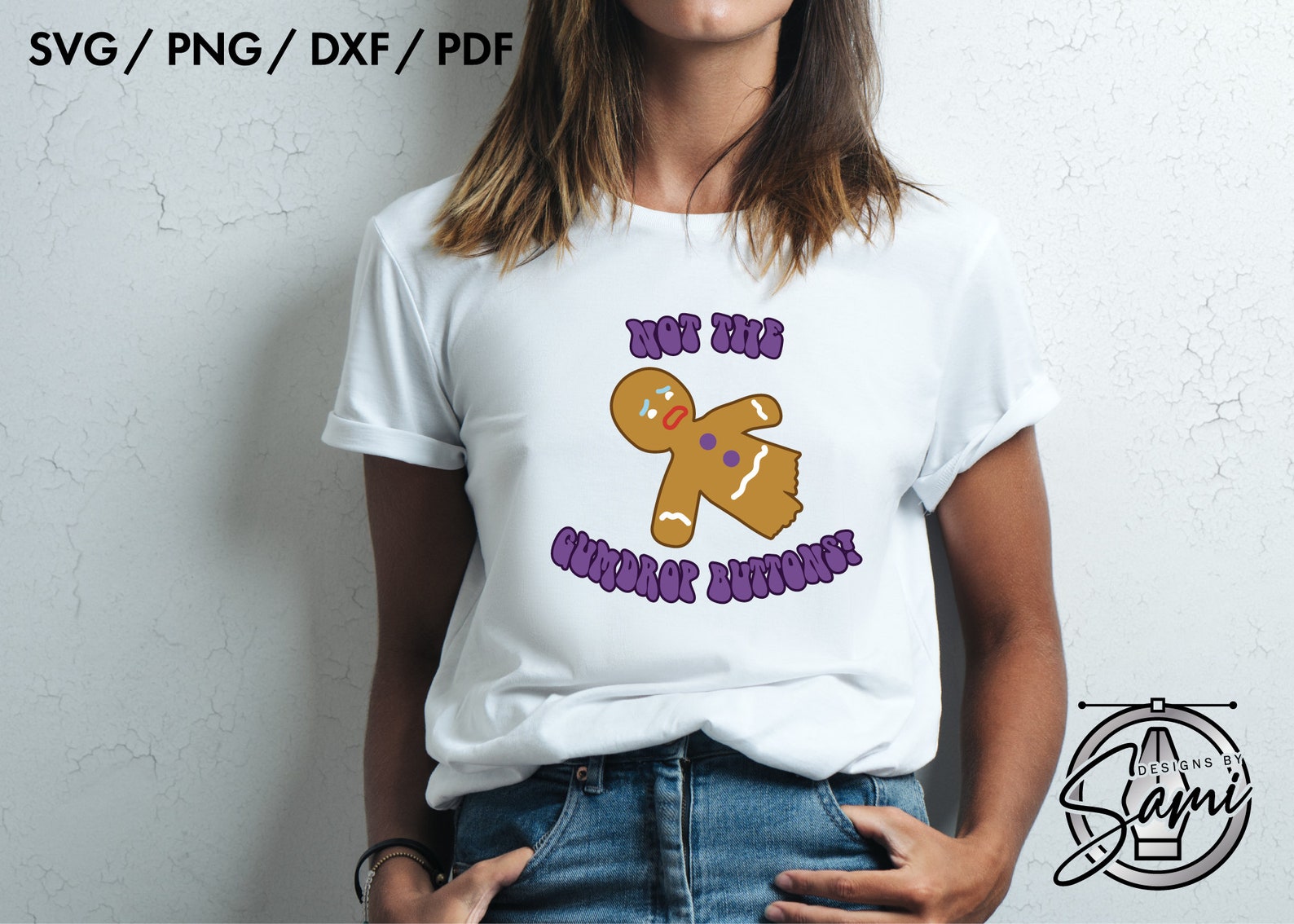 Not the Gumdrop Buttons Svg, Png. Dxf, Pdf Files | Shrek Svg | Gingy ...