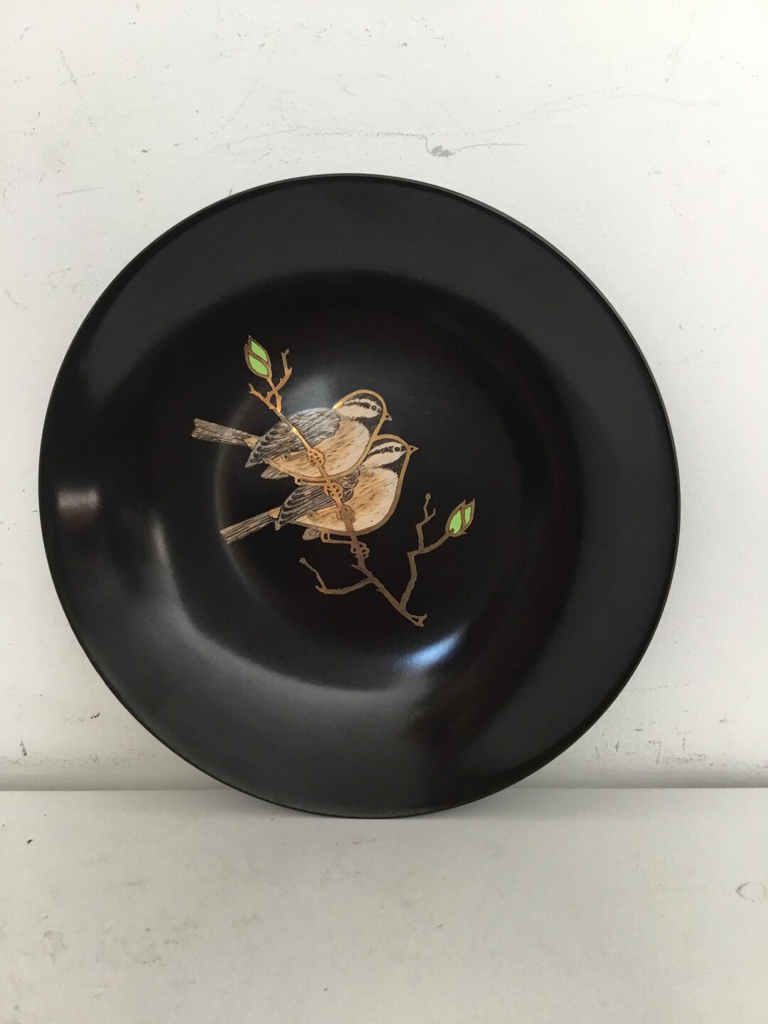 Couroc Bowl With Bird Design. Vintage Mid Sized Couroc Bowl/trinket ...