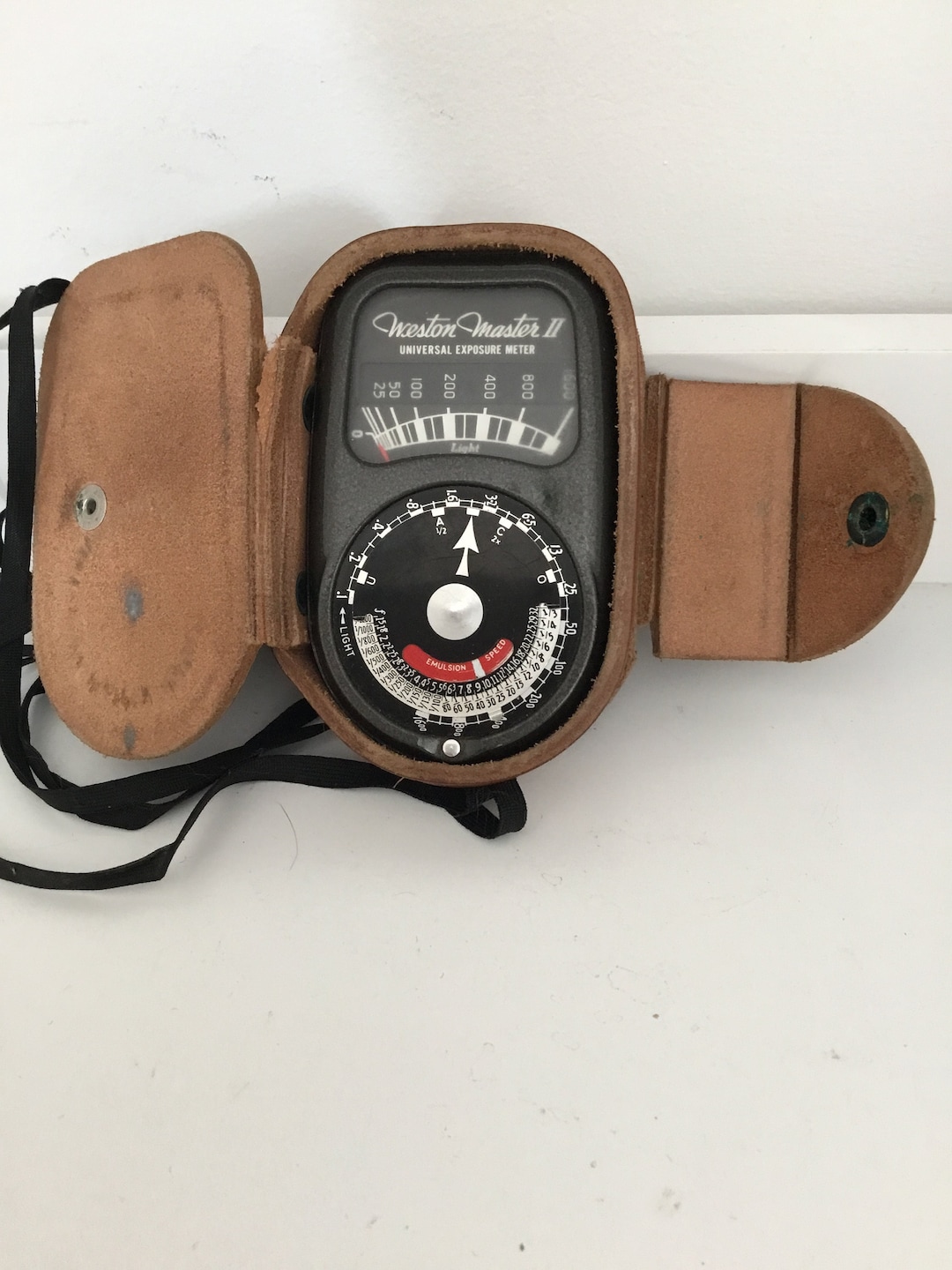 Weston Master II Universal Exposure Meter in Original Leather Case ...