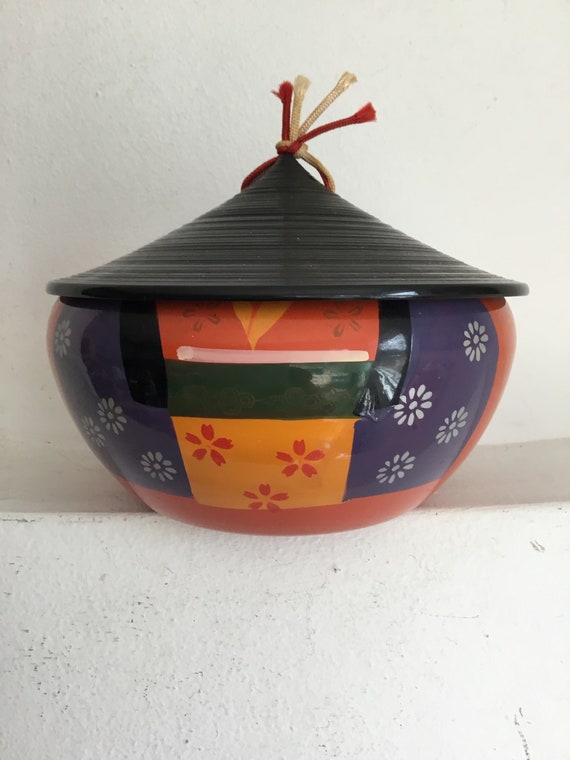 vintage lacquer box - Gem