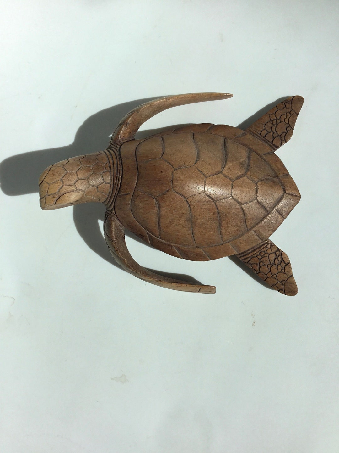 Small Hawaiian Wood Carved Turtle. Hana Maui Carved Wood Turtle. - Etsy