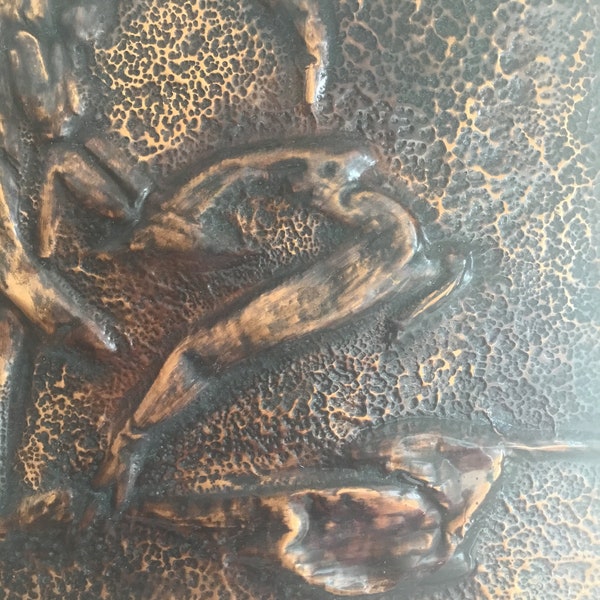 Tooled Copper Art - Etsy