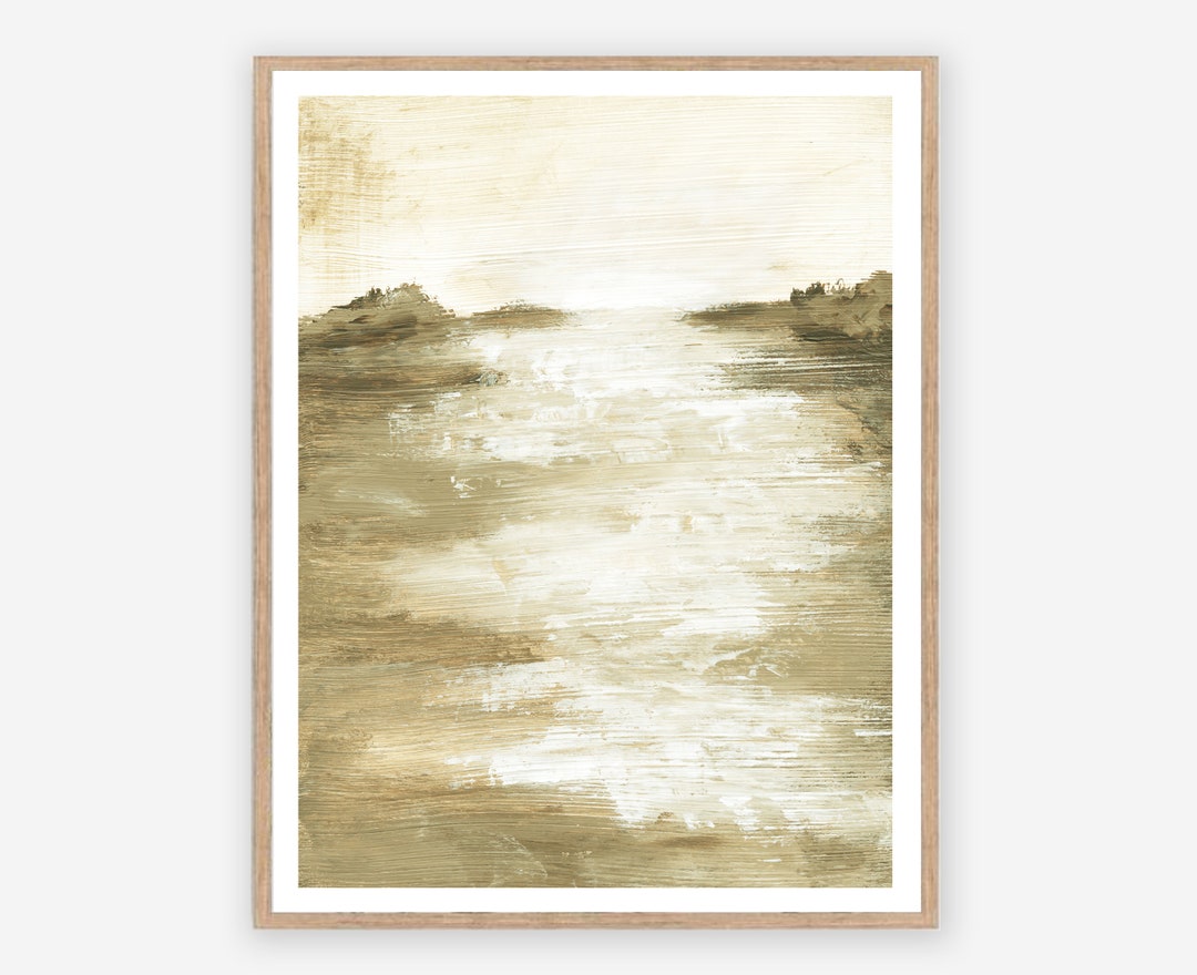 Deepening - Earth Tone Abstract Landscape Printable Art Download ...