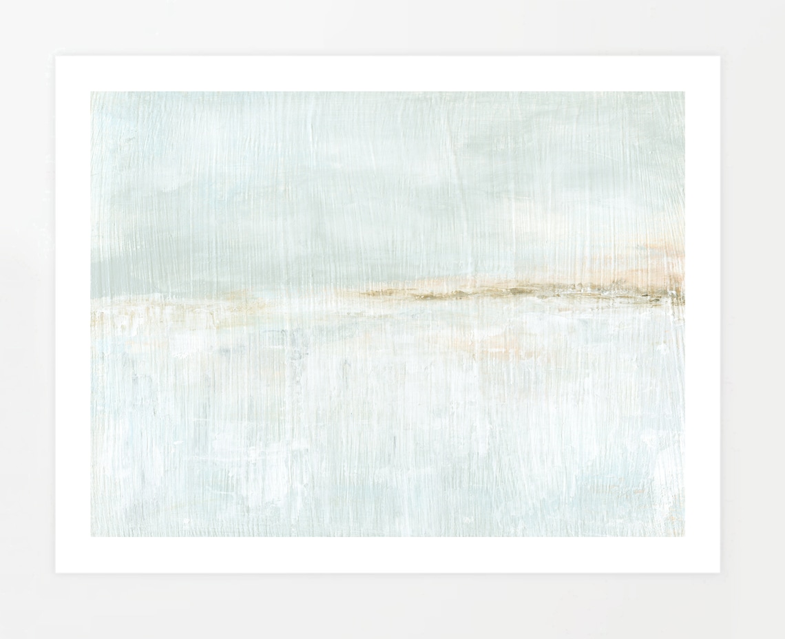 Delightful - Calming Abstract Ocean Landscape Printable Wall Art ...