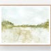 Lake Dock - Abstract Lake Landscape Painting Printable Wall Art ...