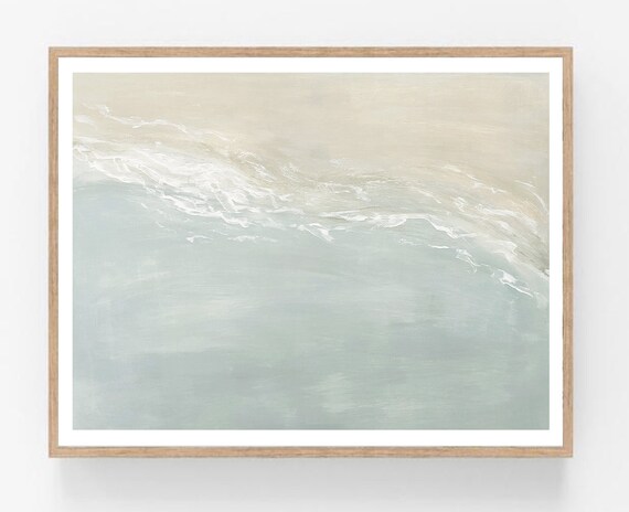 Tranquility Abstract Landscape Painting Digital Printable | Etsy