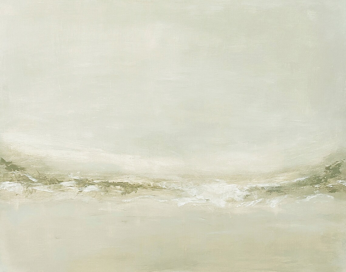 Neutral Calm Original Abstract Landscape Download Printable - Etsy