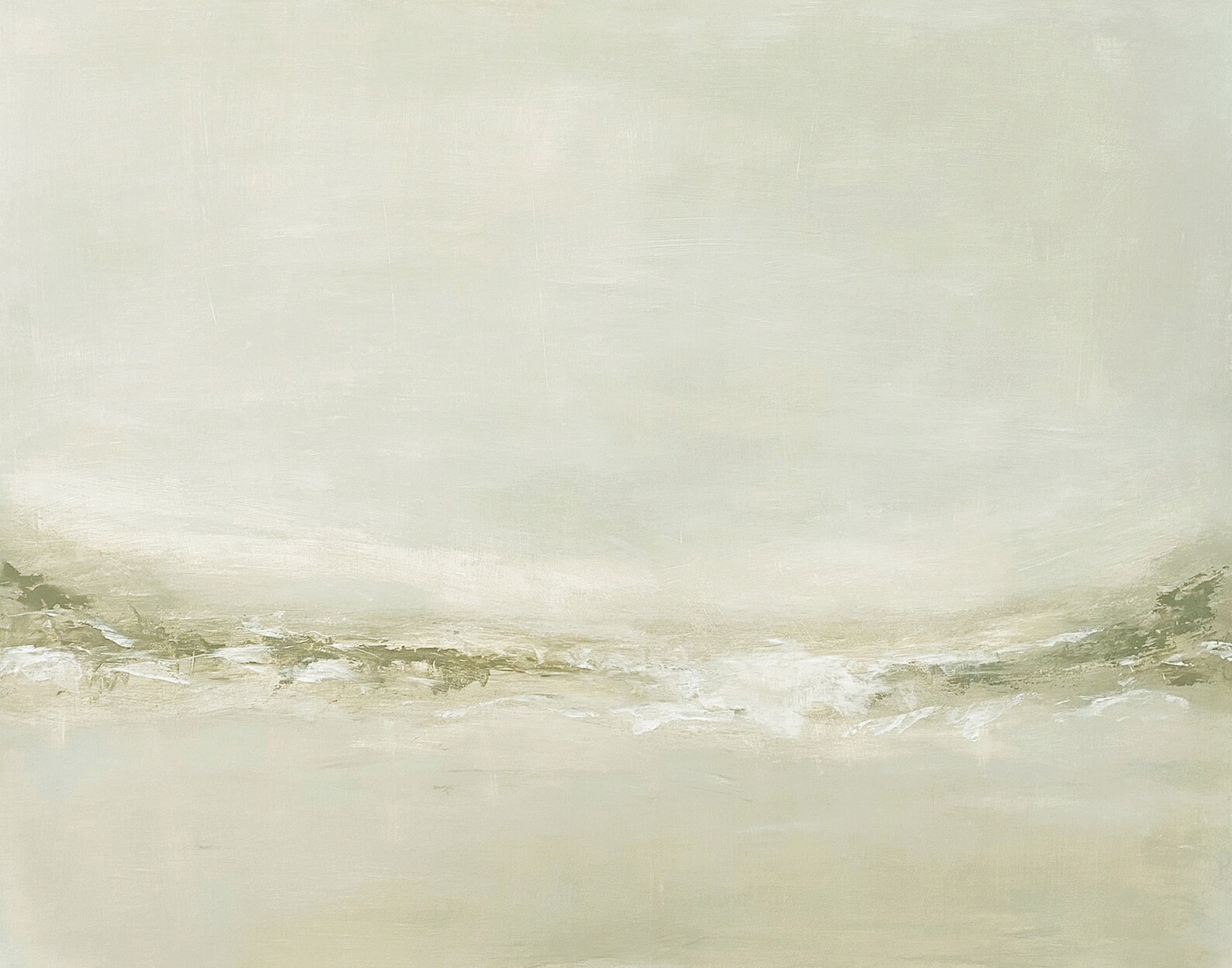 Neutral Calm Original Abstract Landscape Download Printable - Etsy