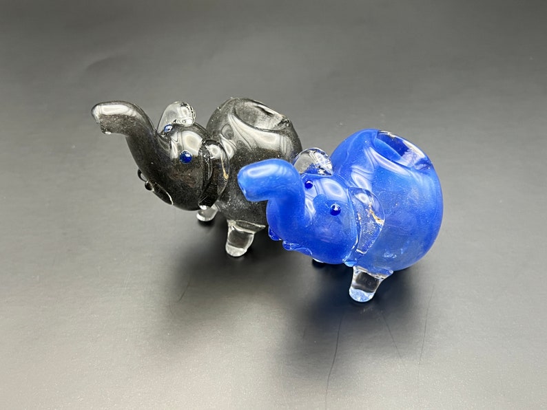 Elephant Glass Pipe 3 - Etsy