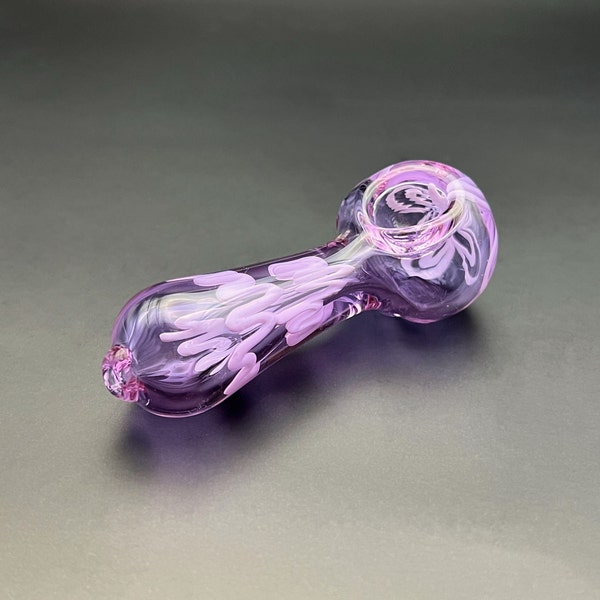 Purple Glass Pipe - Etsy