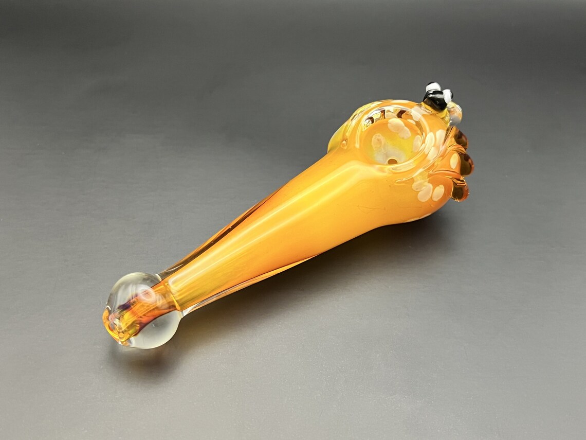 Drop of Honey Pipe Bee Glass Pipes Beautiful Girly Pipe - Etsy