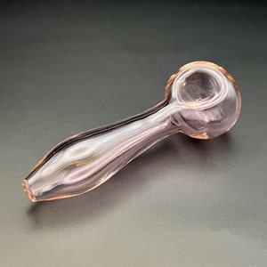 Pink Glass Pipe & Jar - Girly Smoking Set, Tiny Storage Moonlight Pipes ...