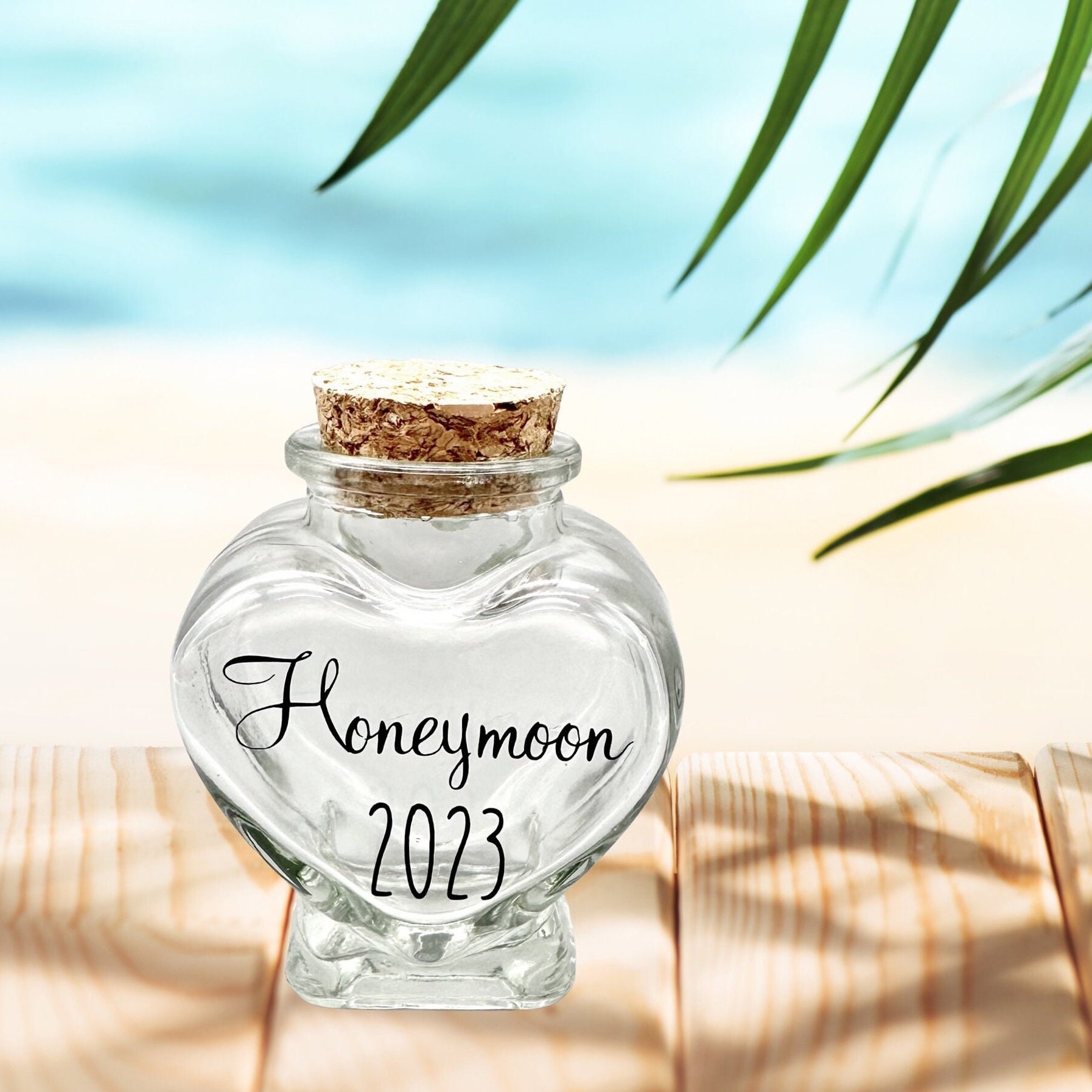 Sand Keepsake Bottle, Vacation Sand Jar, Honeymoon Gift, Wedding Gift ...