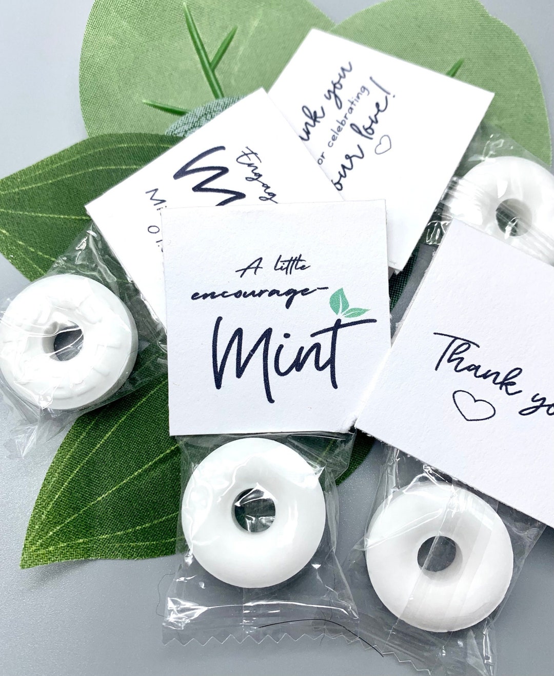 Mint Favors, A Little Encouragement, Thank You Gift, Party Favors ...