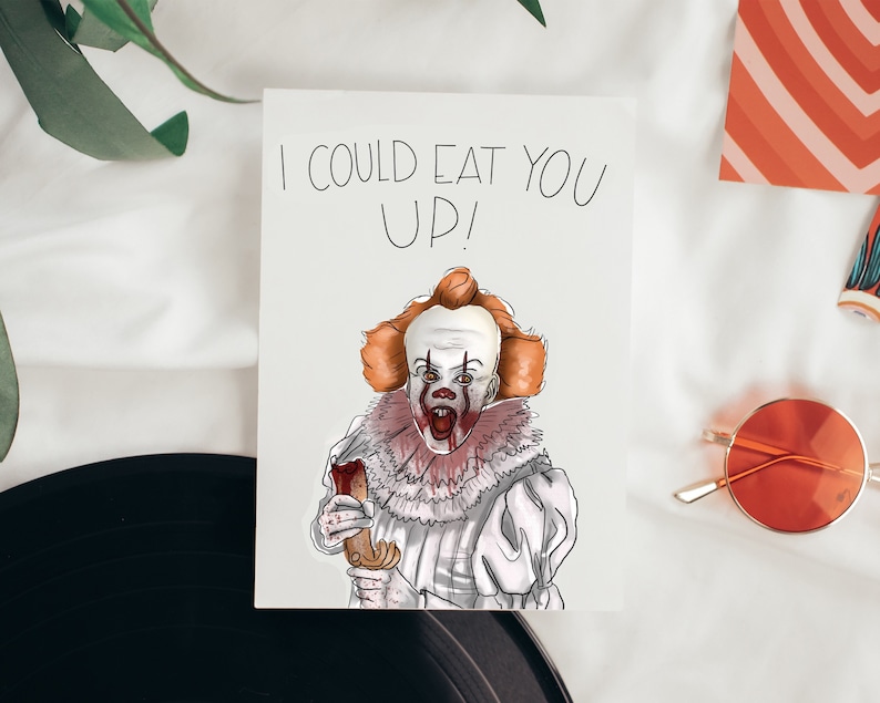 I Could Eat You up - Pennywise - Digital Card - Etsy