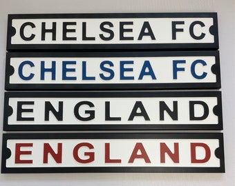 Football Club Sign - Etsy UK