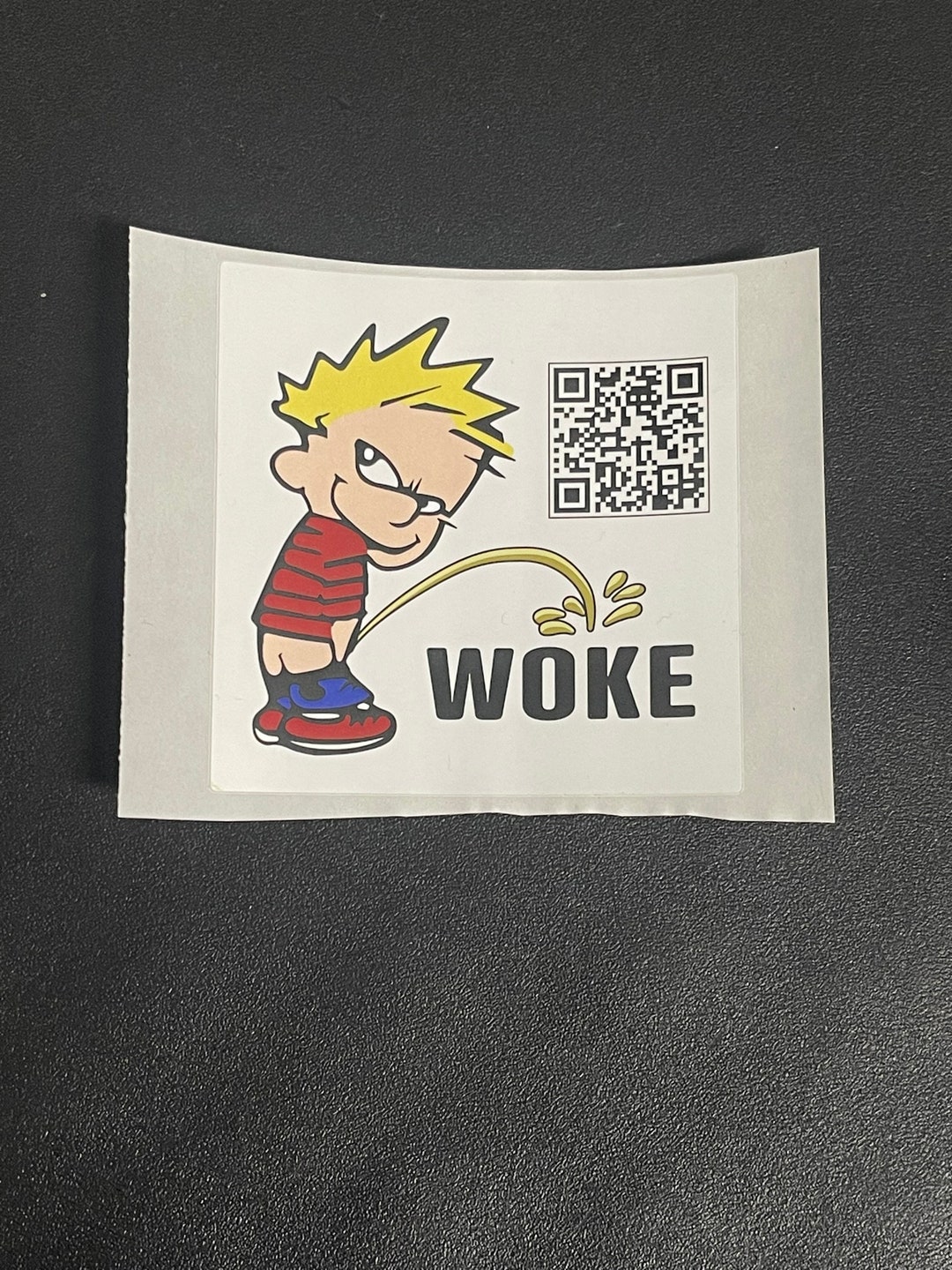 Stickers Bumper Stickers High Quality High Gloss 3x3 Stay Woke Go Broke ...