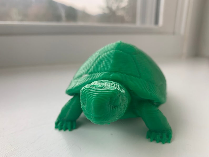 3D Printed Turtle - Etsy