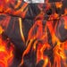 MARINE SERRE Flame Fire Leather Pants Runway 2019 Moto SZ Small Medium ...