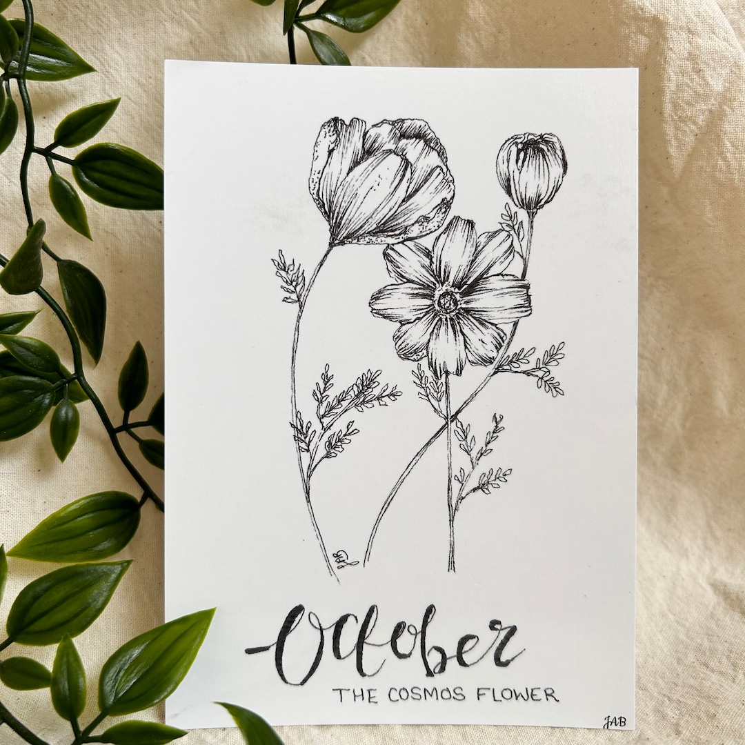 October Cards - Etsy