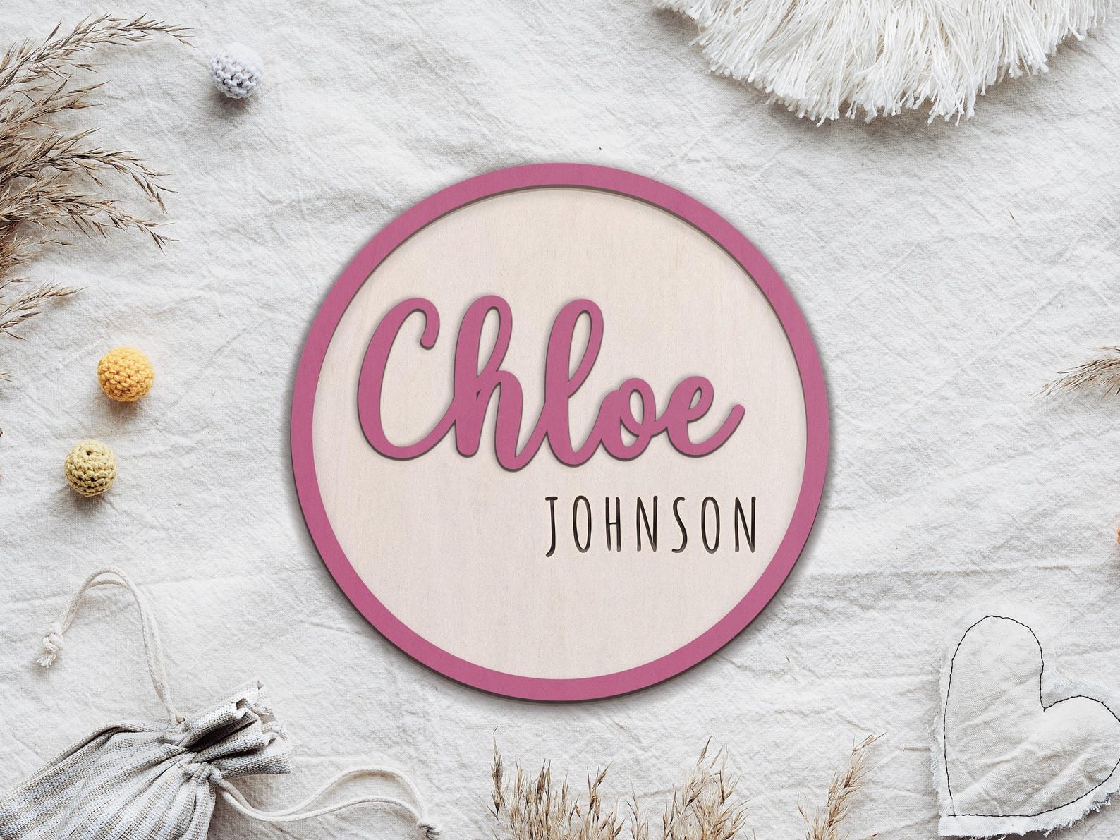 Personalized Baby Stats Sign: 3D Wooden Newborn Keepsake - Etsy