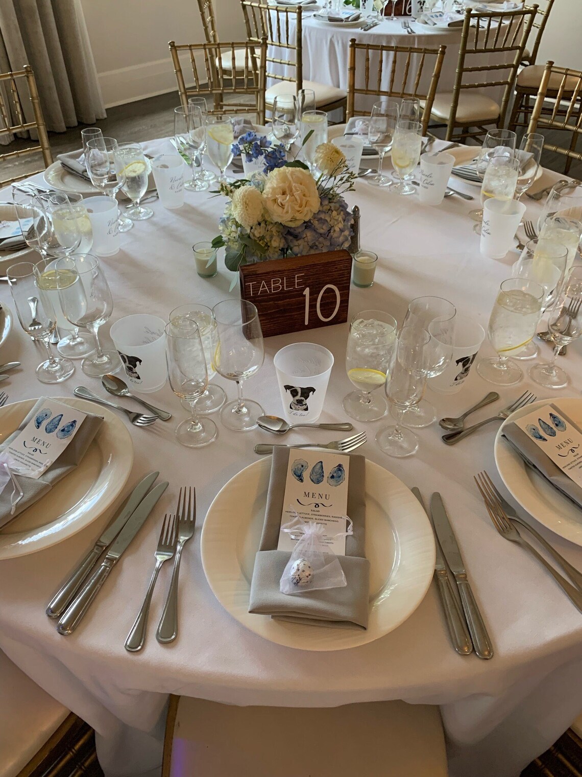 Wood Block Table Numbers - Etsy