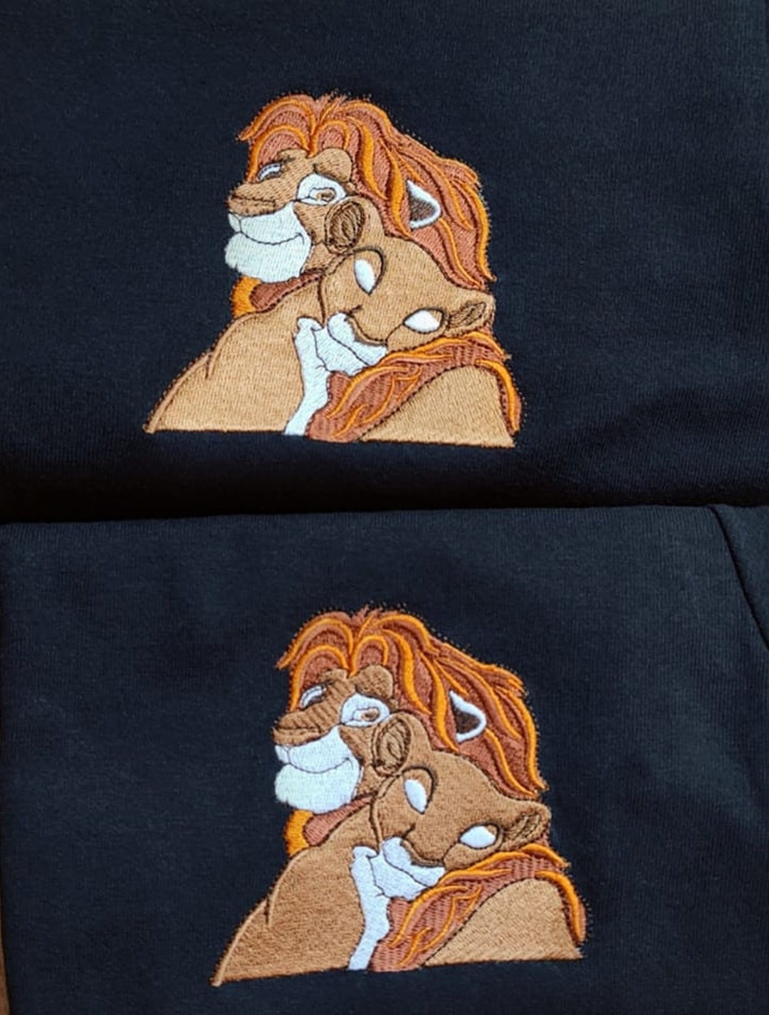 Design de broderie Simba&Nala 4 tailles - Etsy France