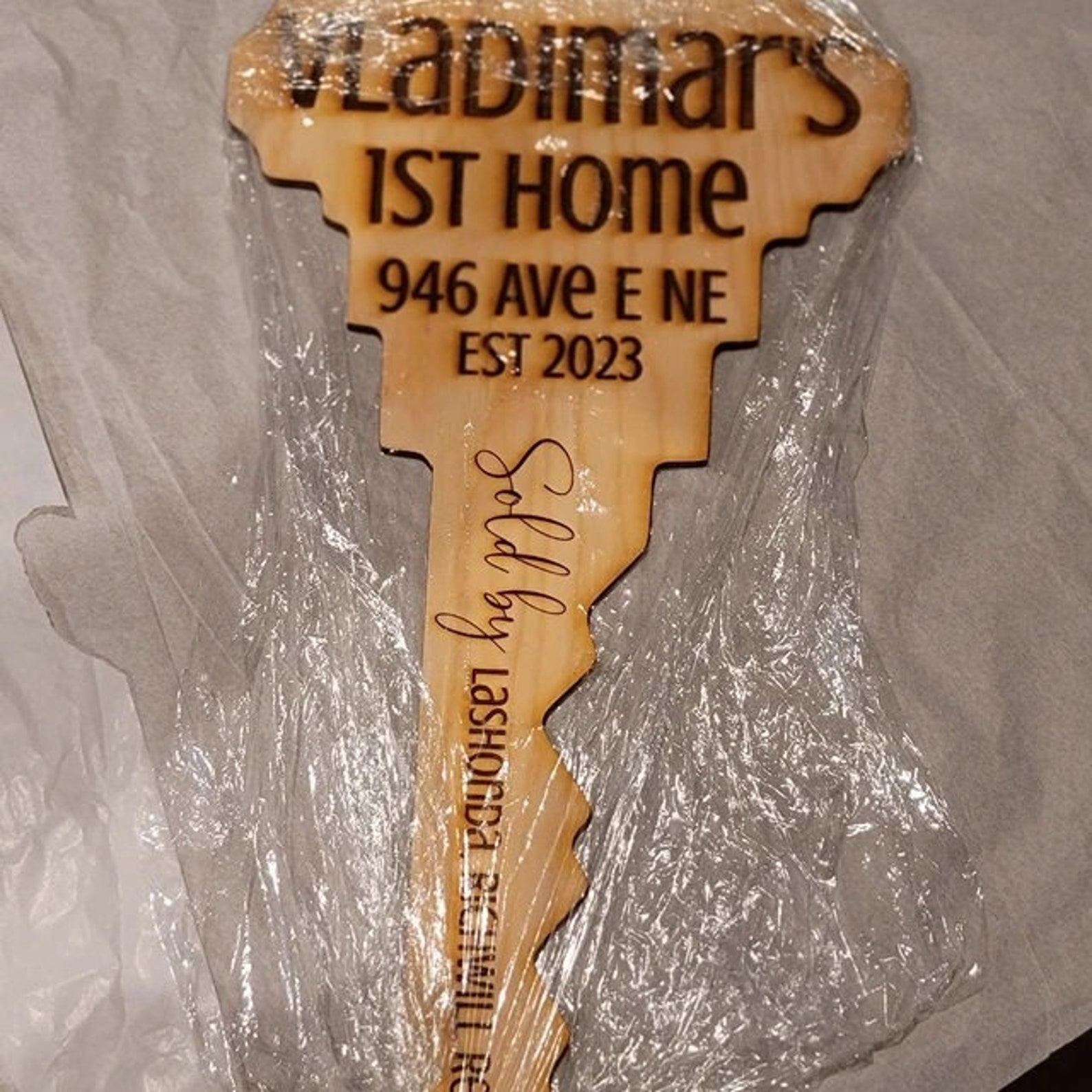 Personalized New Home Key Realtor / New Home Owners / Realtor - Etsy