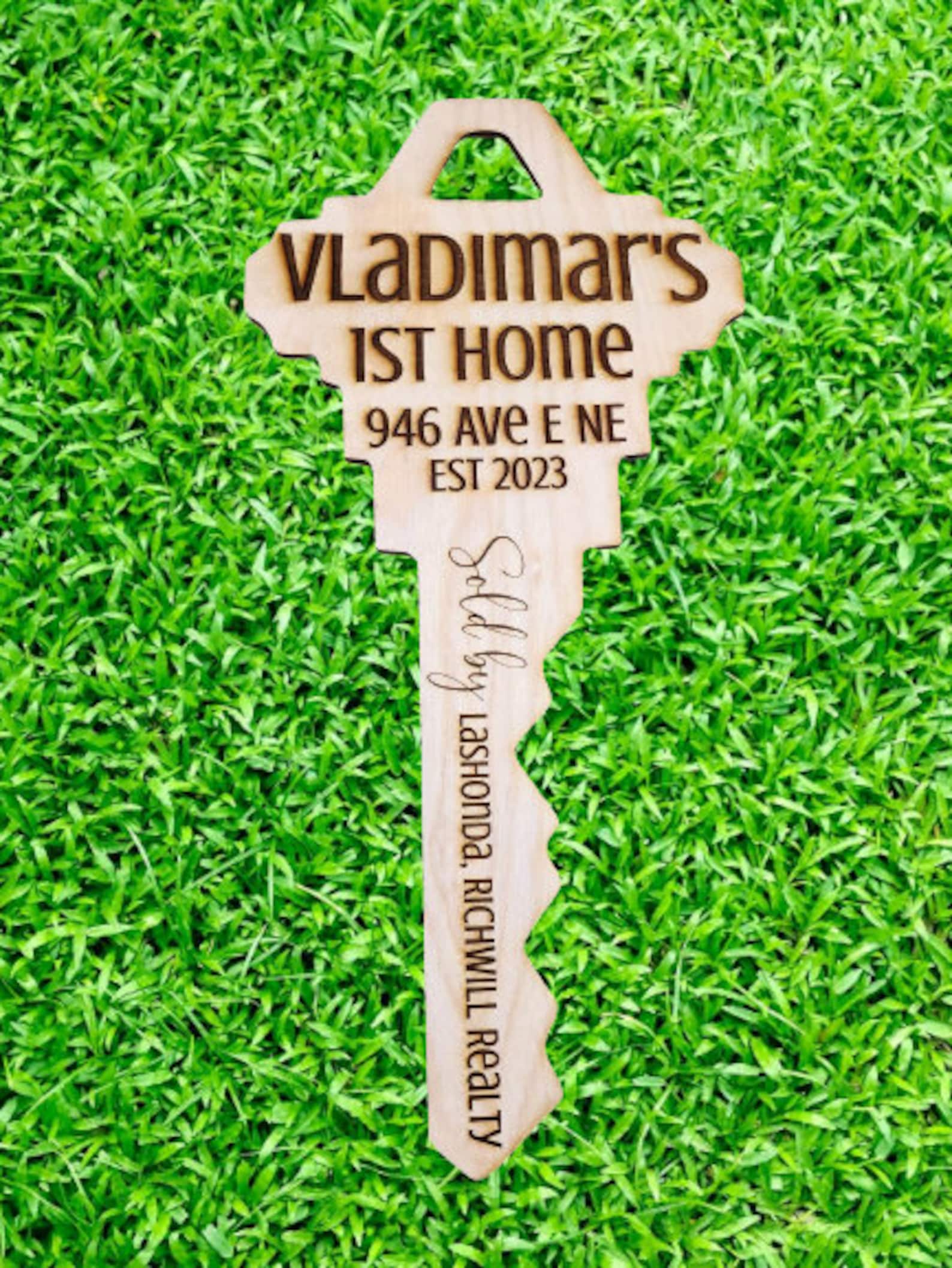 Personalized New Home Key Realtor / New Home Owners / Realtor - Etsy