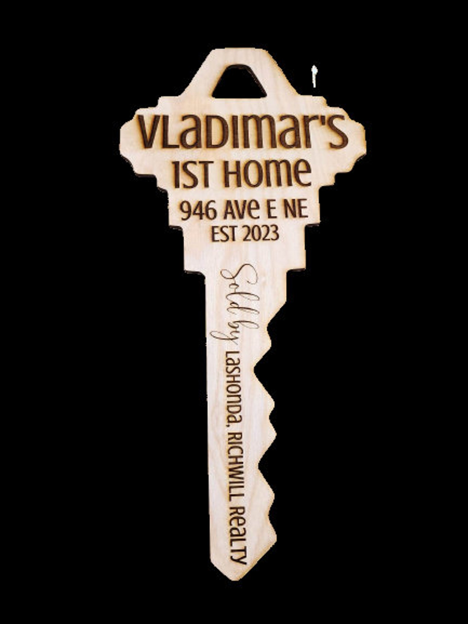 Personalized New Home Key Realtor / New Home Owners / Realtor - Etsy