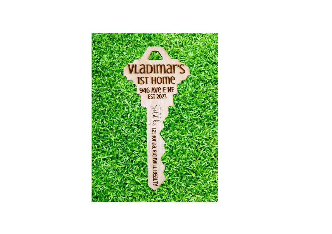 Personalized New Home Key Realtor / New Home Owners / Realtor - Etsy