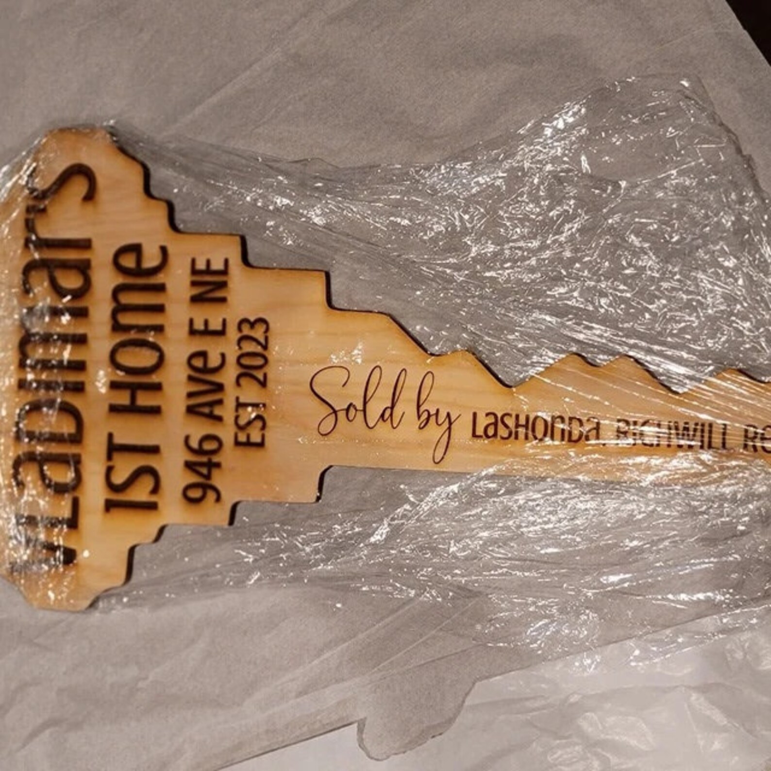 Personalized New Home Key Realtor / New Home Owners / Realtor - Etsy