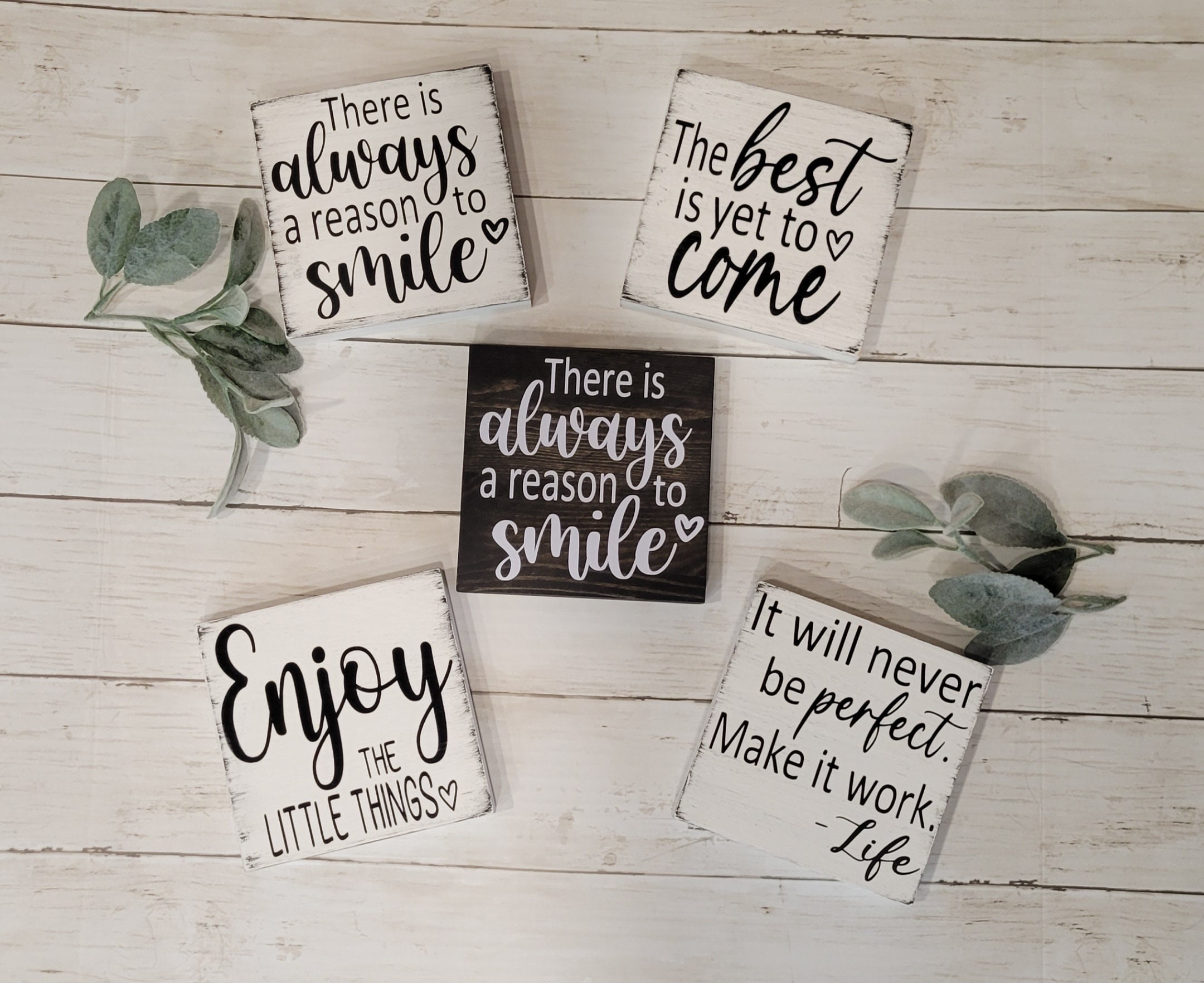 Wood Shelf Sign, Wood Sign, Signs With Sayings, Shelf Signs, Wood Block ...