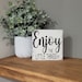 Wood Shelf Sign, Wood Sign, Signs With Sayings, Shelf Signs, Wood Block ...