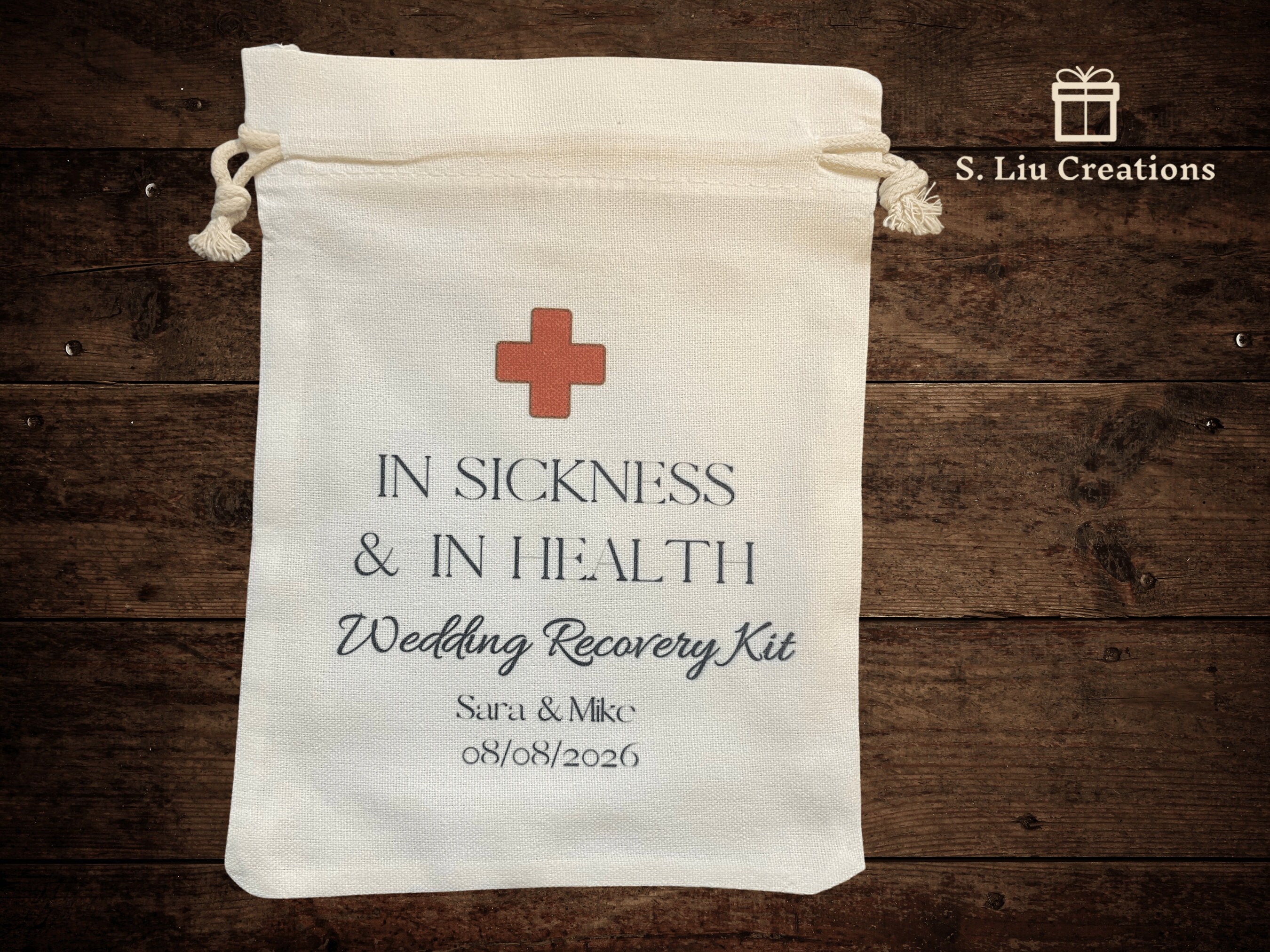 In Sickness & in Health Wedding Recovery Kit Wedding - Etsy