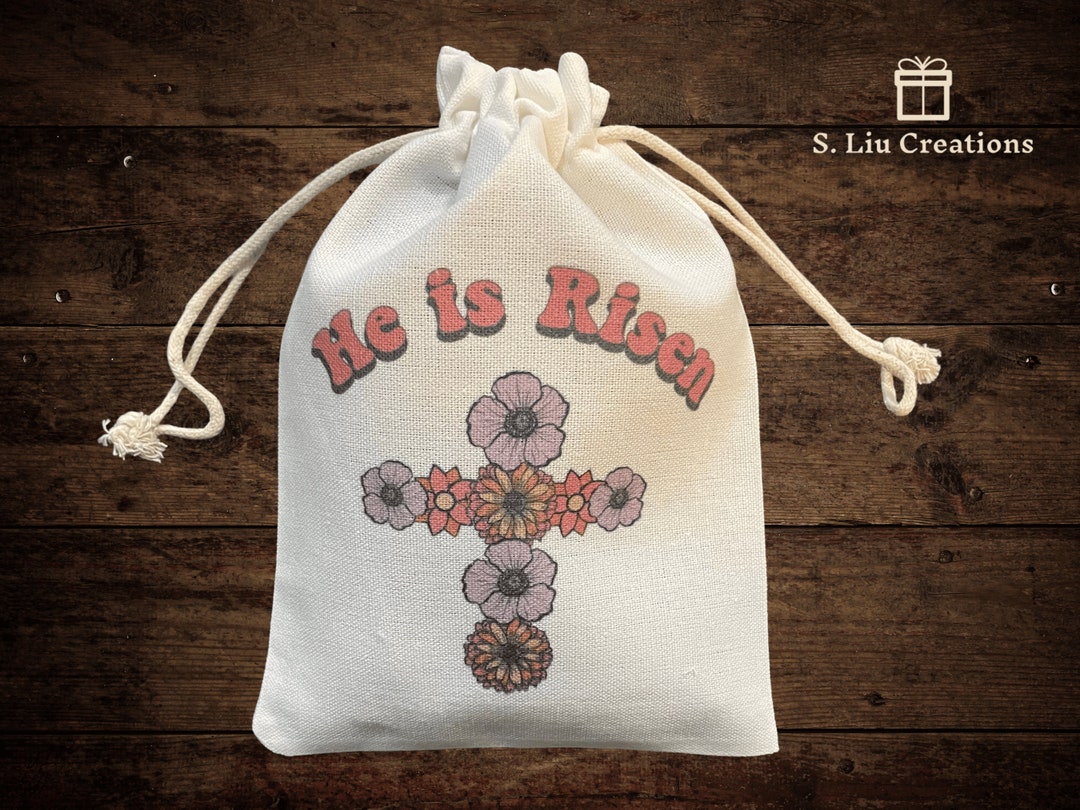 He is Risen, Easter Gift Bags, Church Group Bags, Religious Gift Bags ...