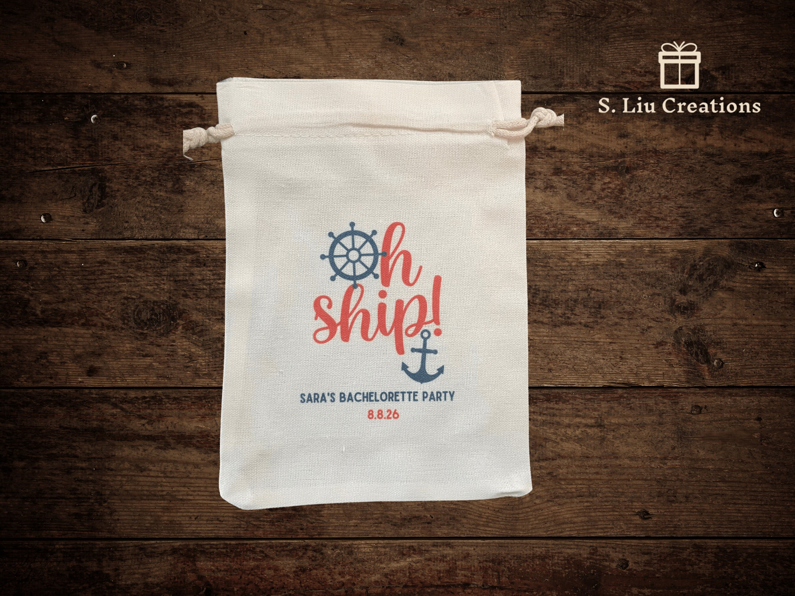 Oh Ship Kit, Cruise Survival, Bachlorette Party Bag, Nautical Theme ...