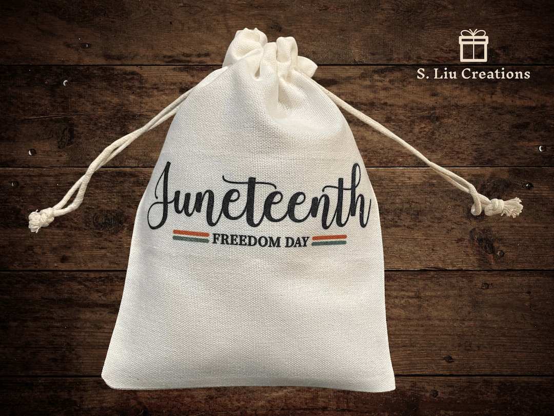 Juneteenth Gift Bag, Freedom Day Bag, Emancipation Day Bag, Black ...