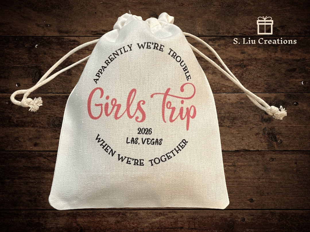 Girls Trip Bag, Girls Weekend Gifts, Girlfriends Vacation Gift ...