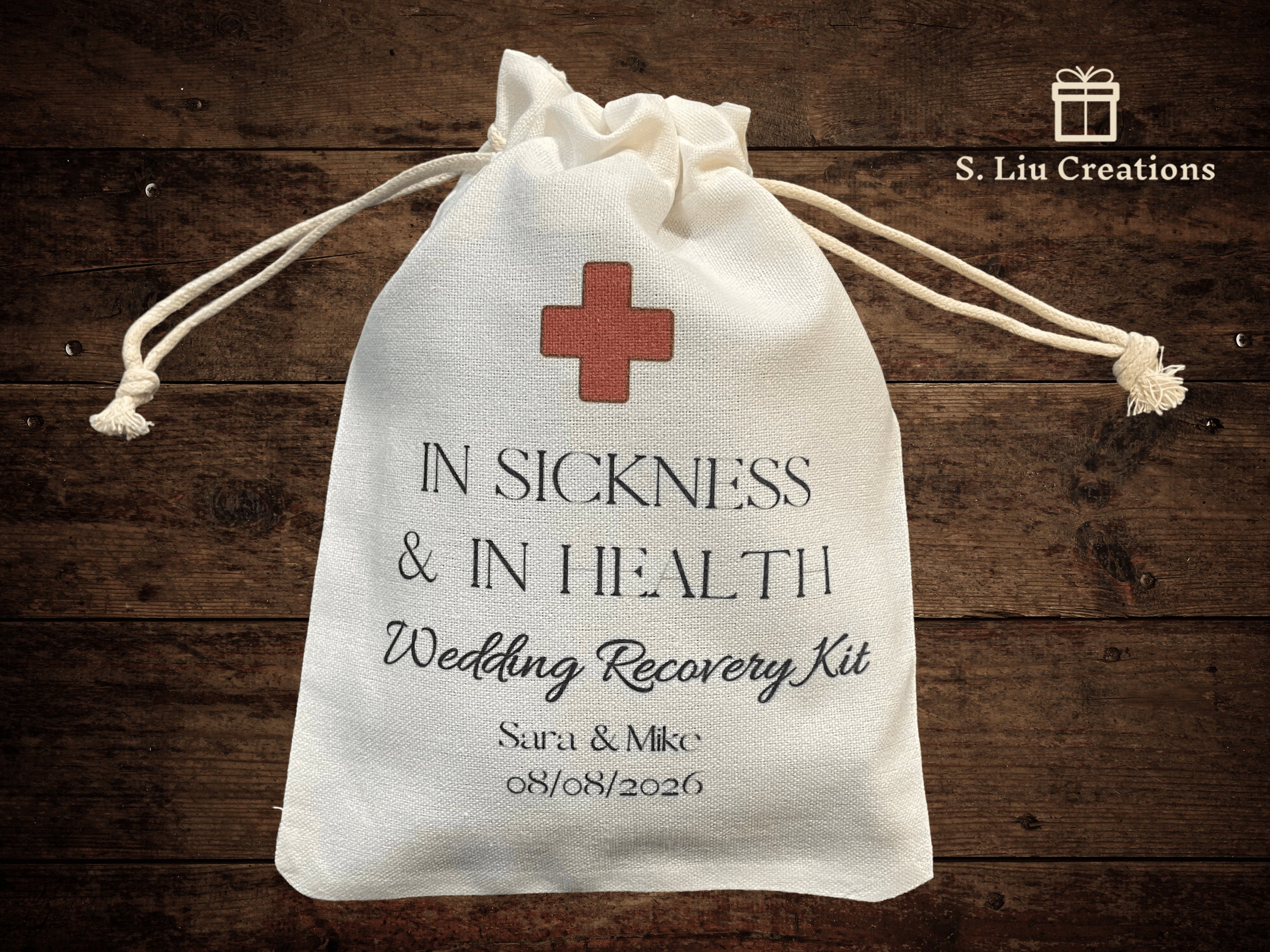 In Sickness & in Health Wedding Recovery Kit Wedding - Etsy