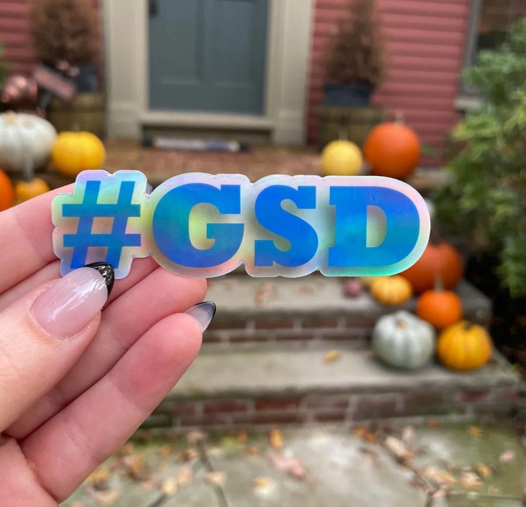GSD Holographic Sticker - Etsy