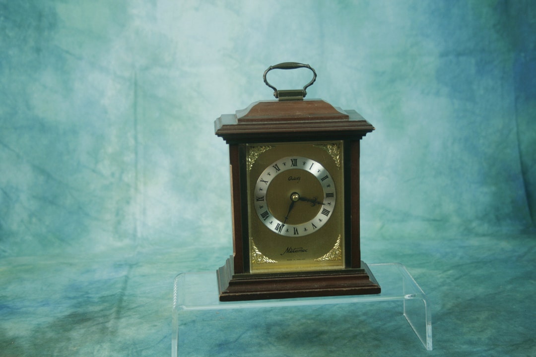 Vintage Metamec Bracket Clock Battery Operated Quartz Mechanism - Etsy