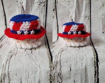 Crochet Uncle Sam - Etsy