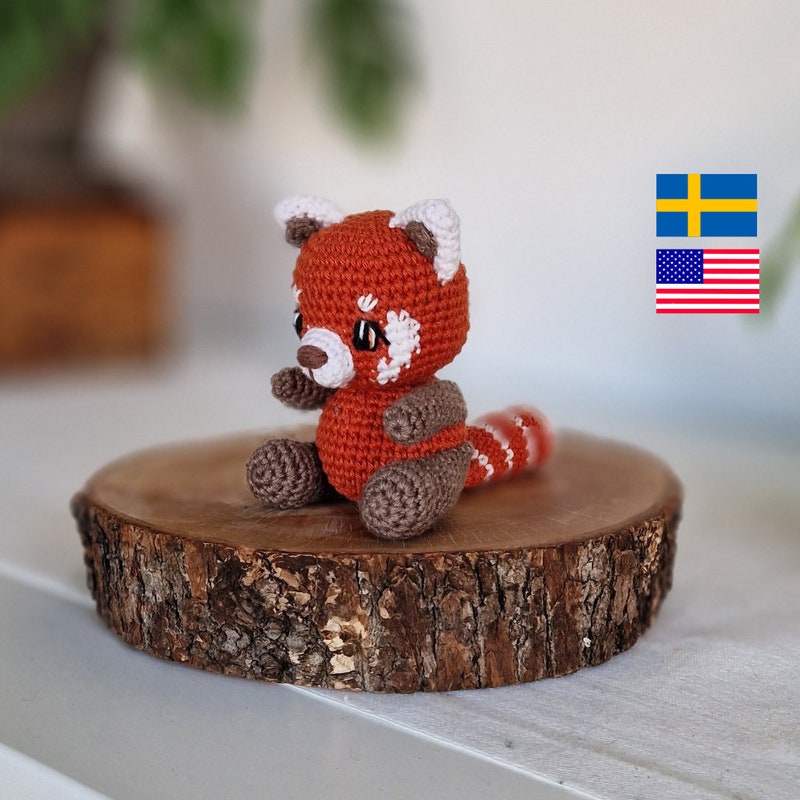 Crochet Red Panda - Etsy