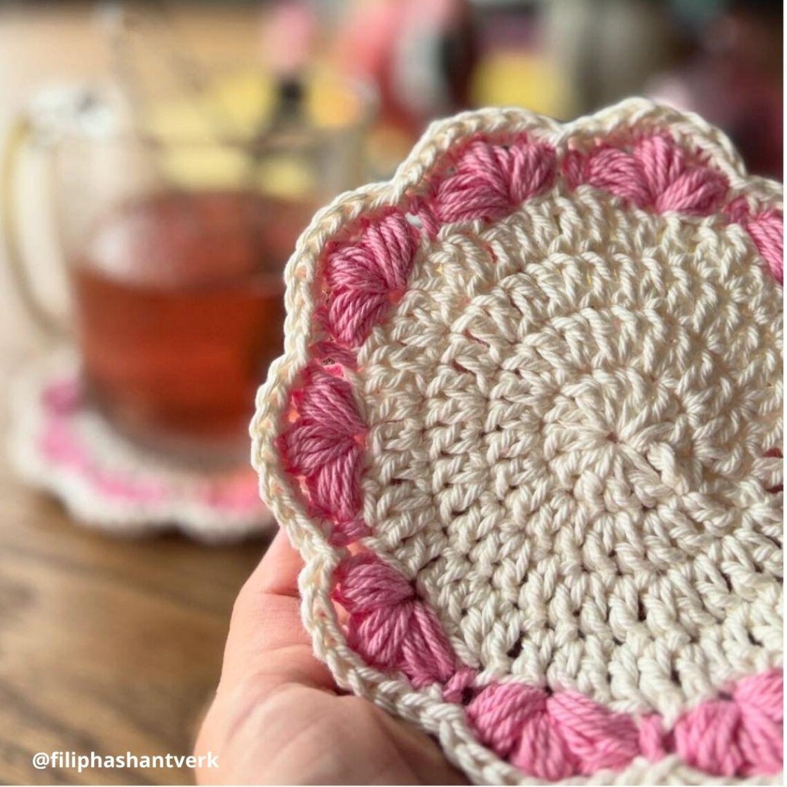 Summer Coaster Flower & Placemat Crochet Pattern PDF - Pumpkin Option ...