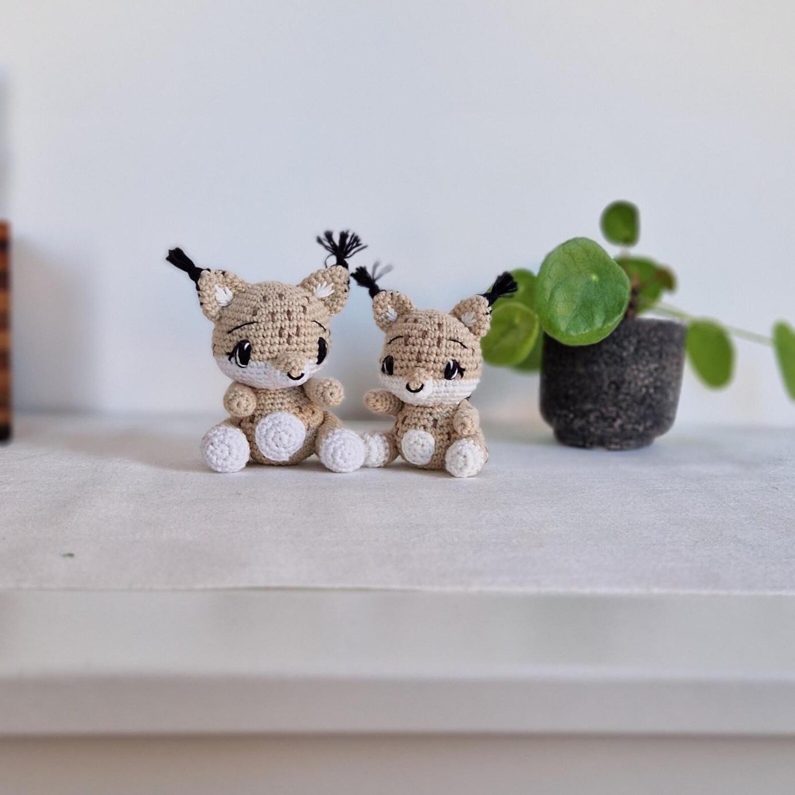 Lynx PDF Crochet Pattern (US + Se + DE Terms) / Lodjur Virkmönster ...