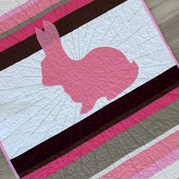 Bunny Baby Quilt - Etsy