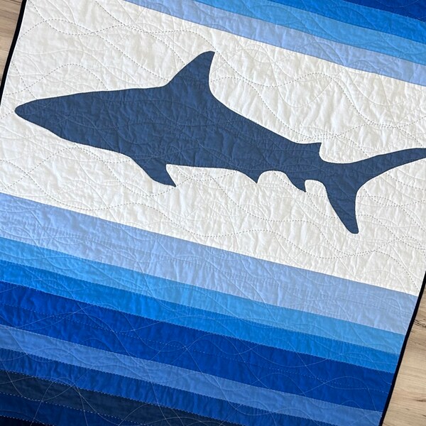Shark Quilt - Etsy